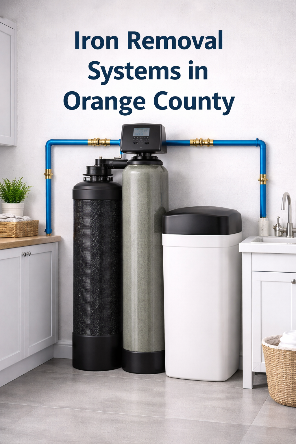 Iron Removal Water Filtration Systems